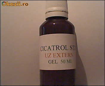 CICATROL STD GEL PENTRU ARSURI SI CICATRICI | arhiva Okazii.ro