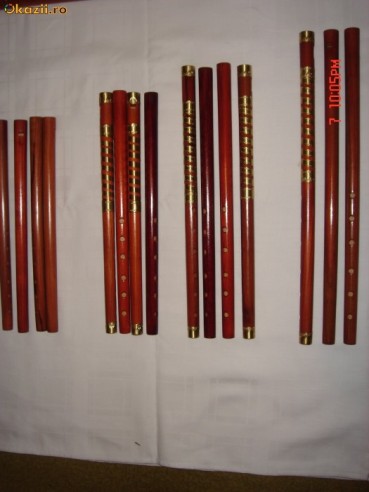 Fluier, fluiere traditionale acordate nota RE | arhiva Okazii.ro