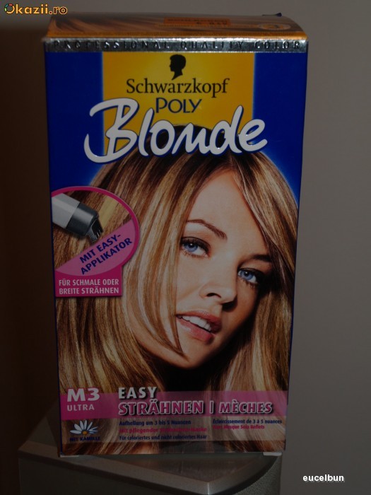 Vopsea par pentru facut suvite - blond - Schwarzkoph Blonde | arhiva ...