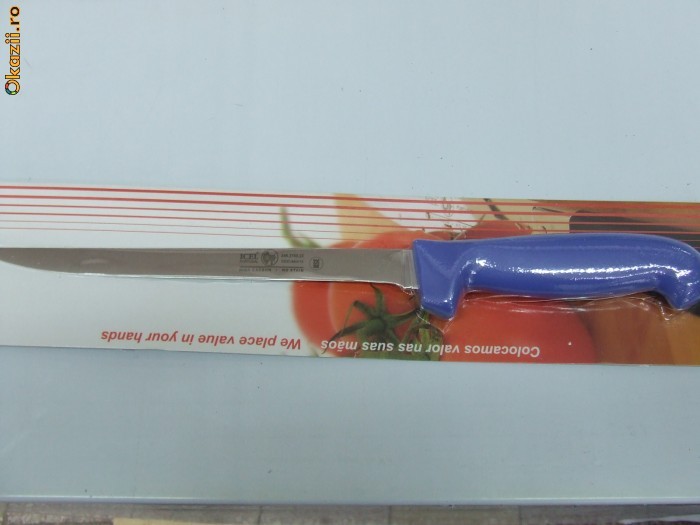 Cutit pt filetat / transat peste; lama 22 cm; cod 246.3702.22 | arhiva ...