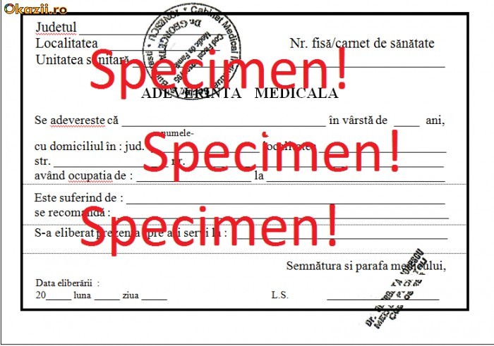 Scutire medicala pentru elevii cU probleme LA SCOALA | arhiva Okazii.ro