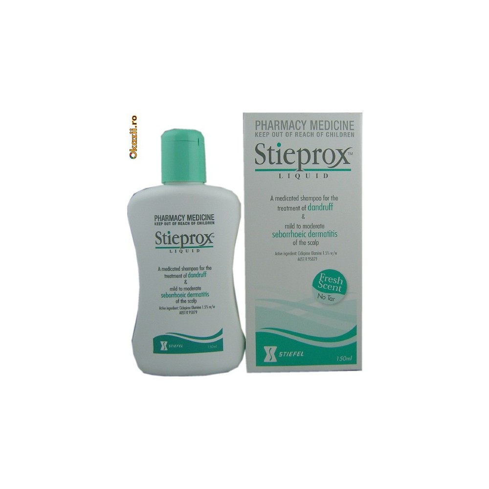Stieprox sampon dermatocosmetic 100 ml, ciclopiroxolamina 1.5% | arhiva ...
