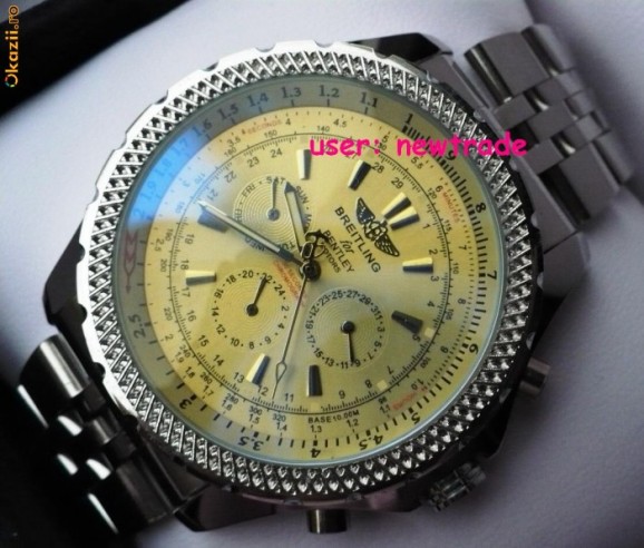 Ceas BREITLING for Bentley Motors, automatic - VEZI POZE!!! | arhiva ...