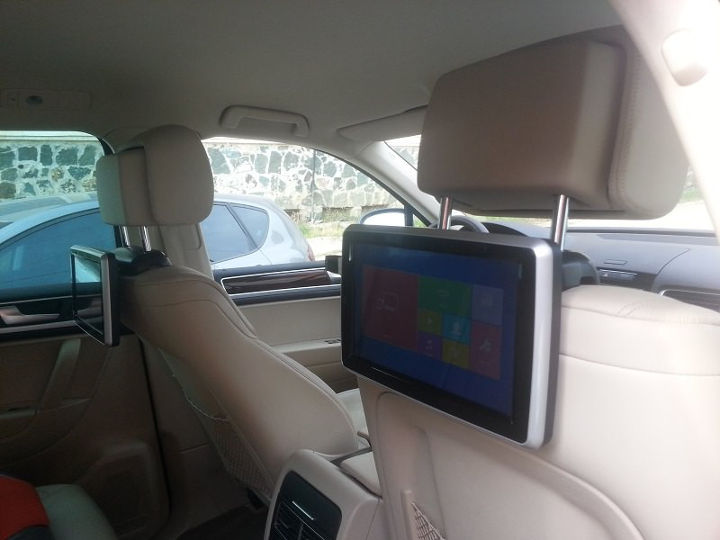 Monitor tetiera 10" mirror link si airplay ecran capacitiv .h264 ...