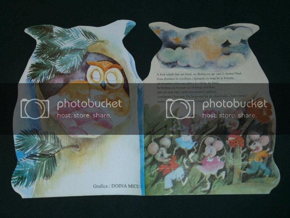 PASSIONARIA STOICESCU - Povestea bufniciorului *** grafica Doina Micu ...