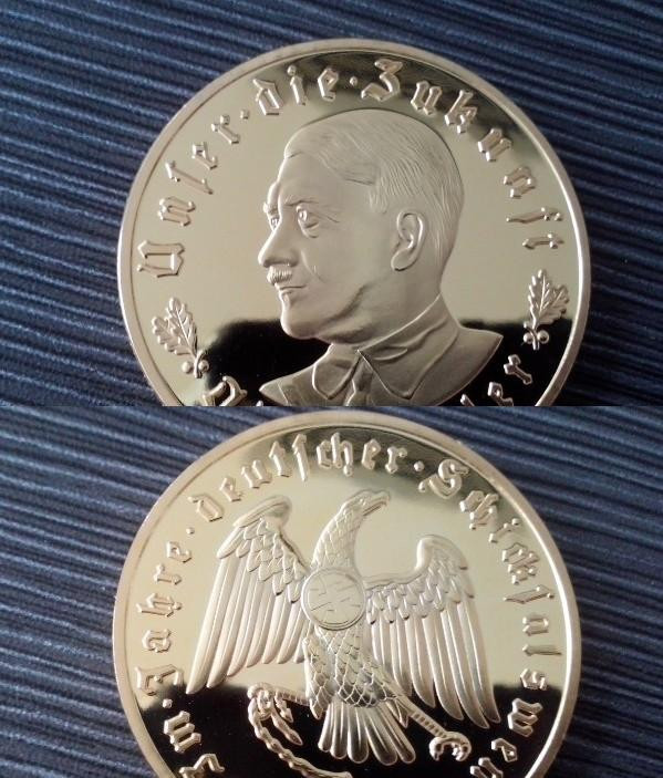 Medalie Adolf Hitler zvastica Gemania Nazy WW2 | arhiva Okazii.ro