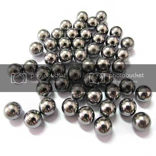 Metal Bile viper otel 6 mm,1500 buc/greutate 0,86.Livrare Gratuita.Nou ...