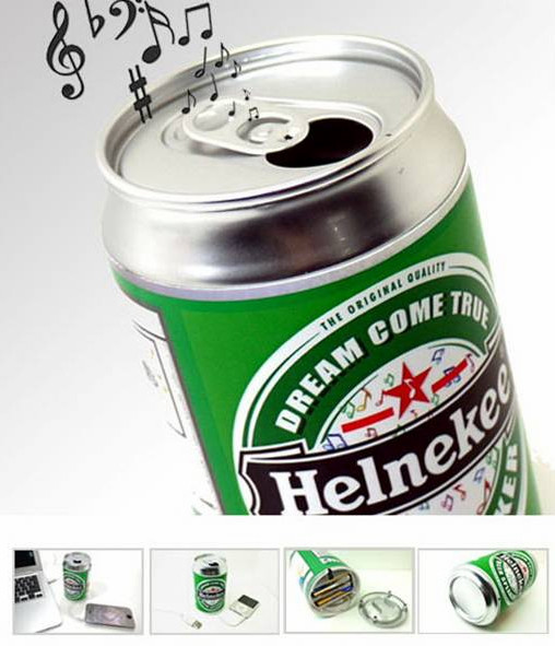 BOXA COCA-COLA - PEPSI - HEINEKEN cu ACUMULATOR + MP3/MP4 + RADIO FM ...