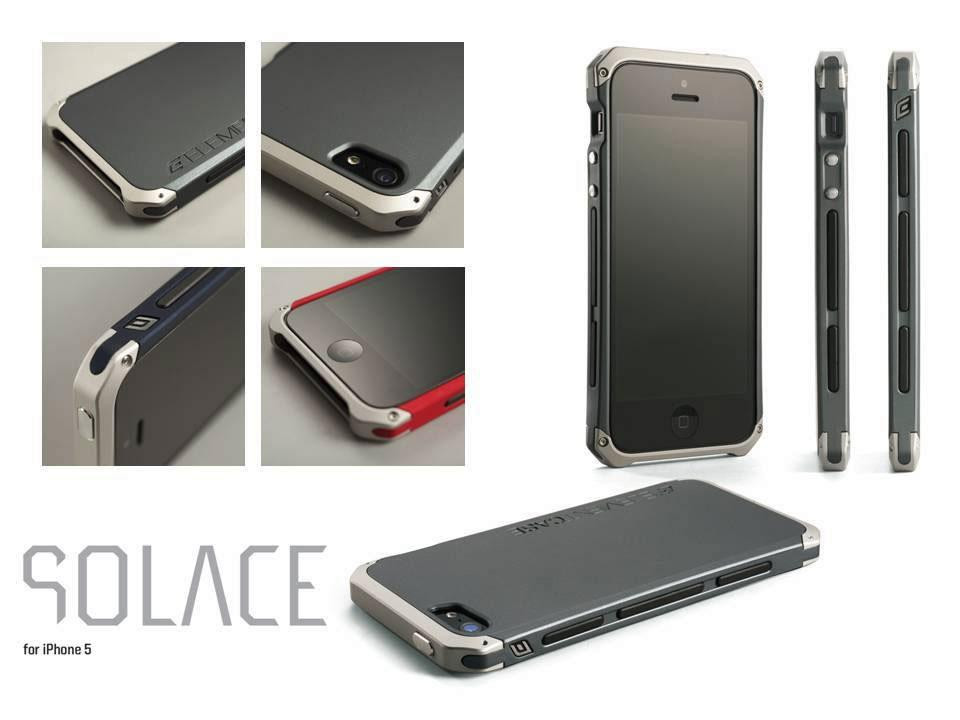 Element SOLACE iPhone 5s/5 case - carcasa/husa gri metalica | arhiva ...