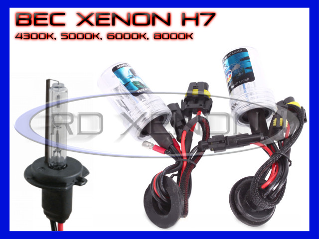 BEC BECURI XENON CLASIC - H7 35W - 4300K, 5000K, 6000K, 8000K ...
