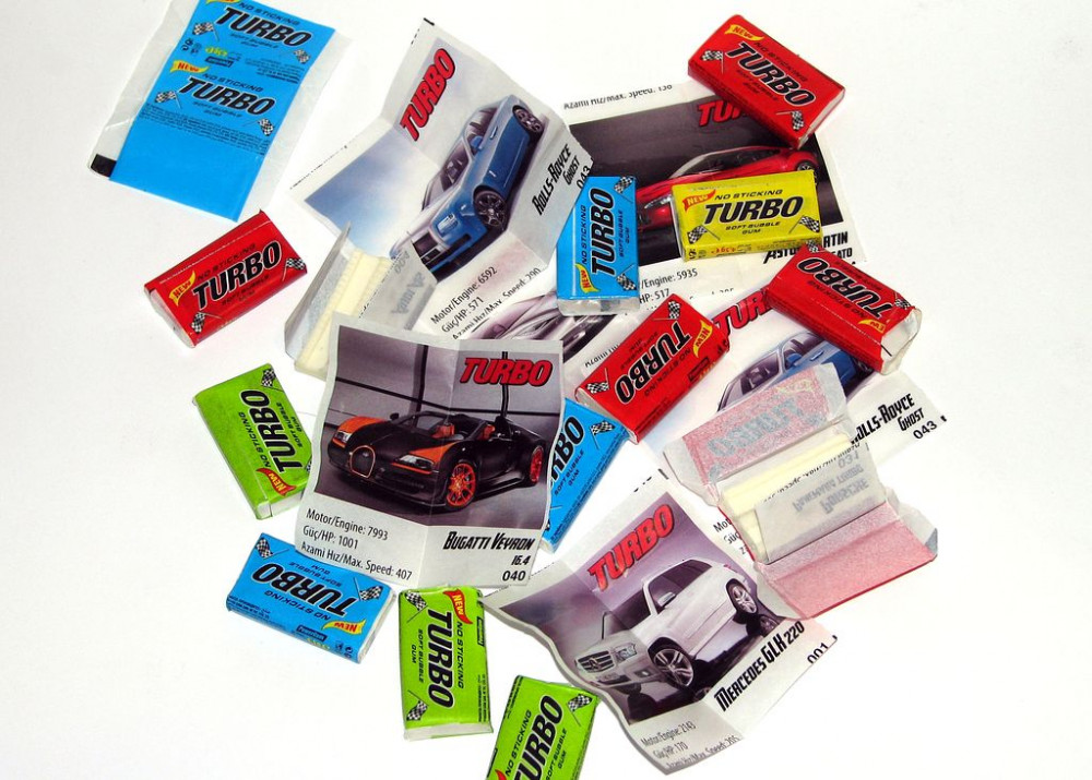 Guma Turbo cu surprize - 100 de bucati | arhiva Okazii.ro