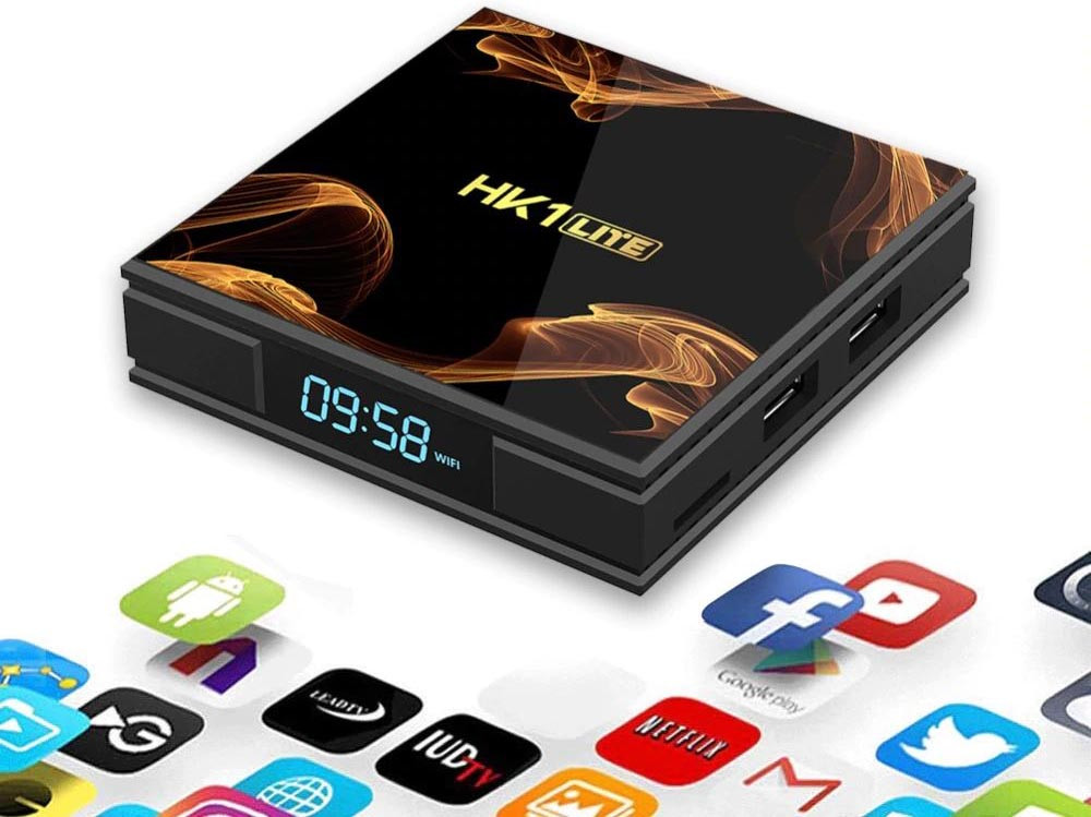TV Box HK1 Lite, 4K, HDR, Android 9, 2GB RAM, 16GB ROM, Rockchip ...