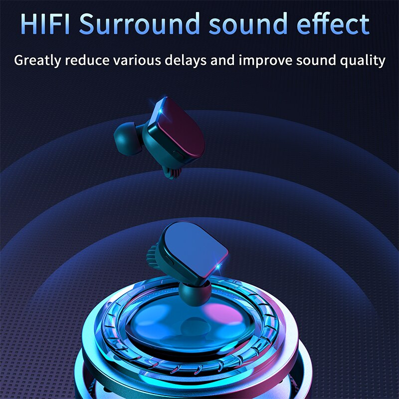 Casti Smart Techstar? TWS S30, Wireless, Bluetooth V5.0, IPX6, HD Audio, Touch, iOS, Android ...