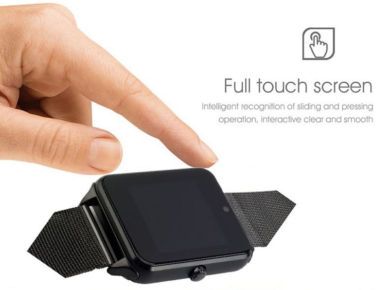 Ceas Smartwatch Techstar? Z60 Silver, Cartela SIM, 1.54 inch, Apelare ...