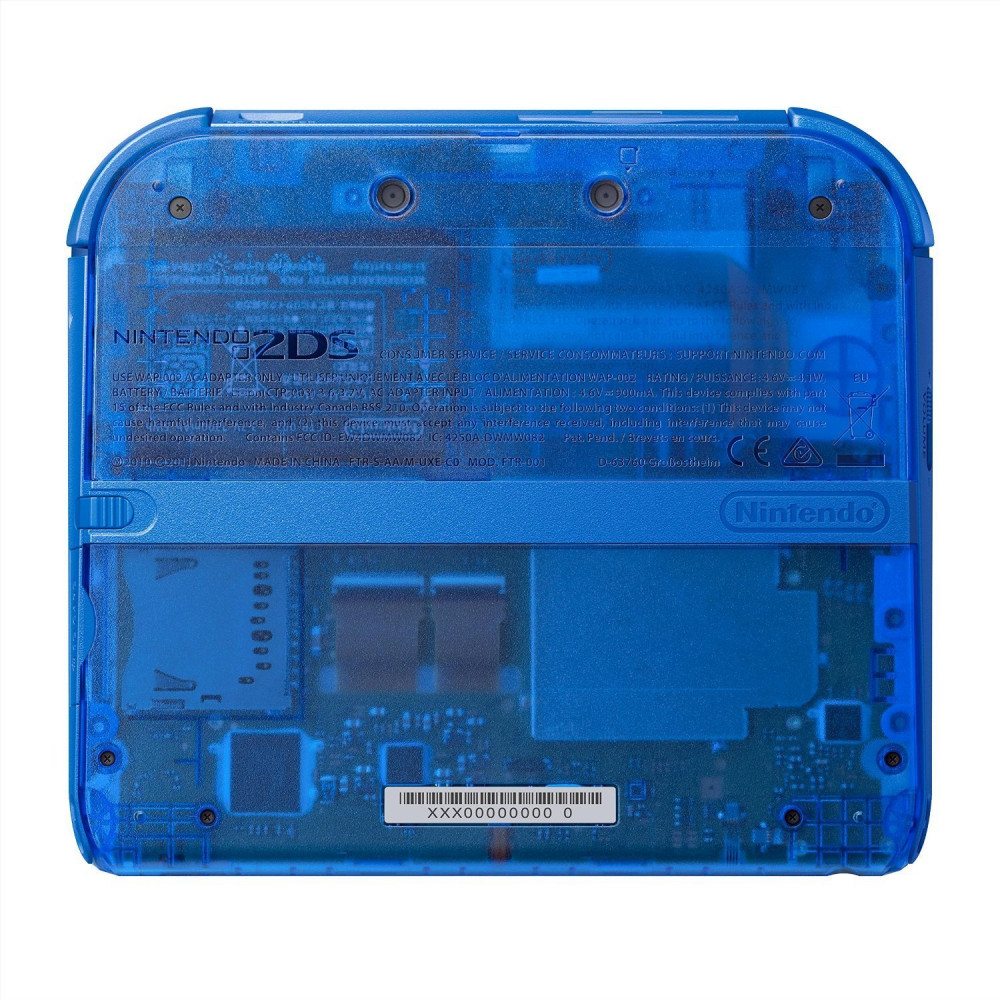 Consola Nintendo 2Ds Transparent Blue Pokemon Bundle | arhiva Okazii.ro