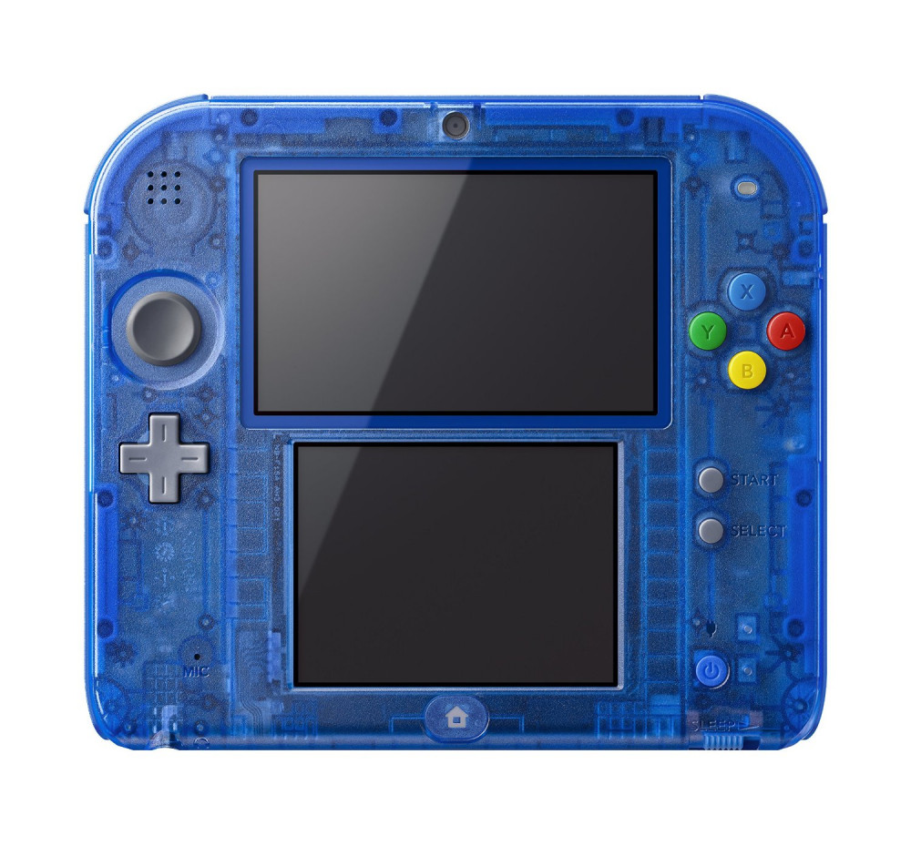 Consola Nintendo 2Ds Transparent Blue Pokemon Bundle | arhiva Okazii.ro