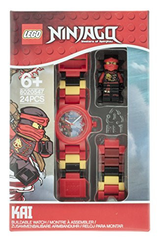Ceas Lego Kids Mini Fig Ninjago Sky Pirate Kai | arhiva Okazii.ro