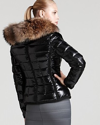 Geci dama MONCLER cu BLANITA NATURALA | arhiva Okazii.ro