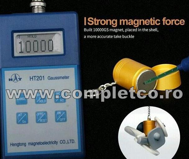 Magnet detasator alarme haine, forta magnetica 10.000 GS, portabil tip ...
