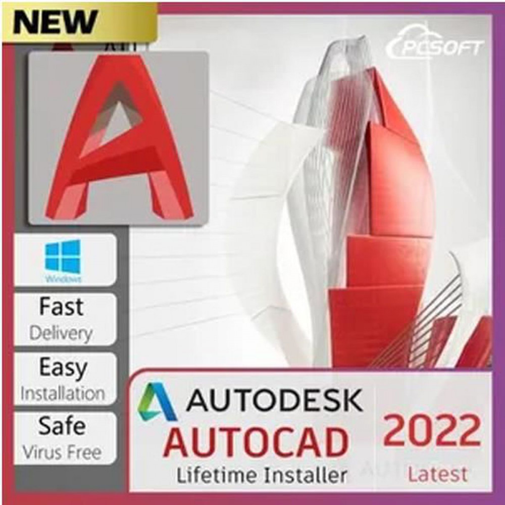 Autocad 2022 licenta pe viata, versiunea completa, pentru Windows ...