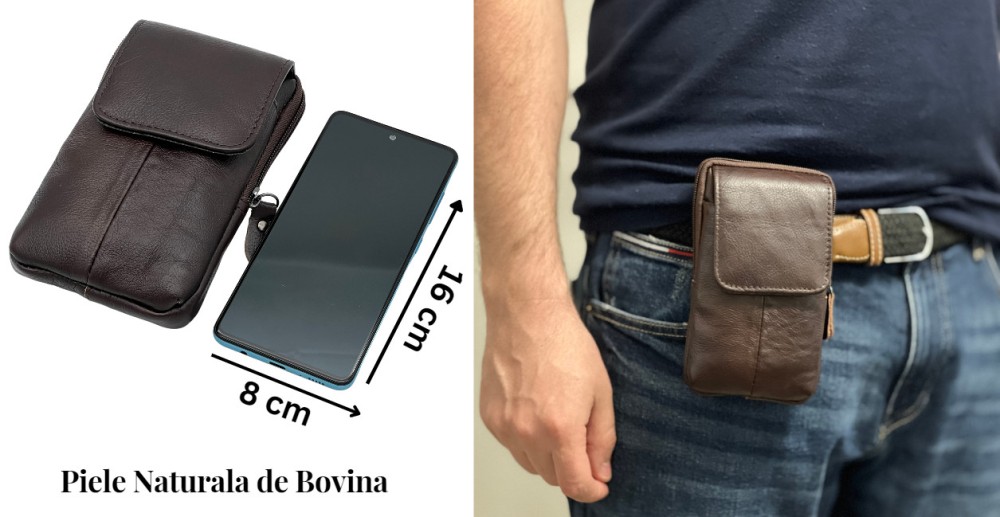 Borseta Curea tip Toc Telefon compatibila cu smartphone-uri cu ...