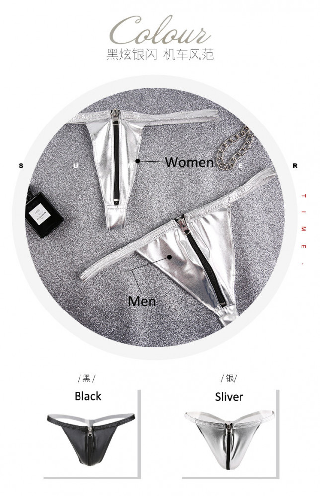 Sexy Chiloti Underwear Barbati Push Up Brief Tanga Talie Joasa Fermoar ...