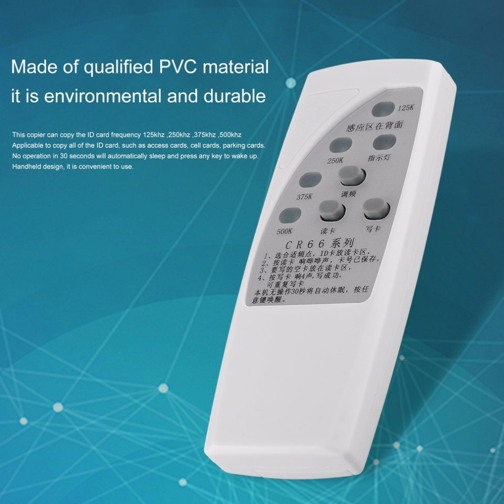 rfid copiator duplicator cartele tag card rfid 125 250 375 500 electra ...