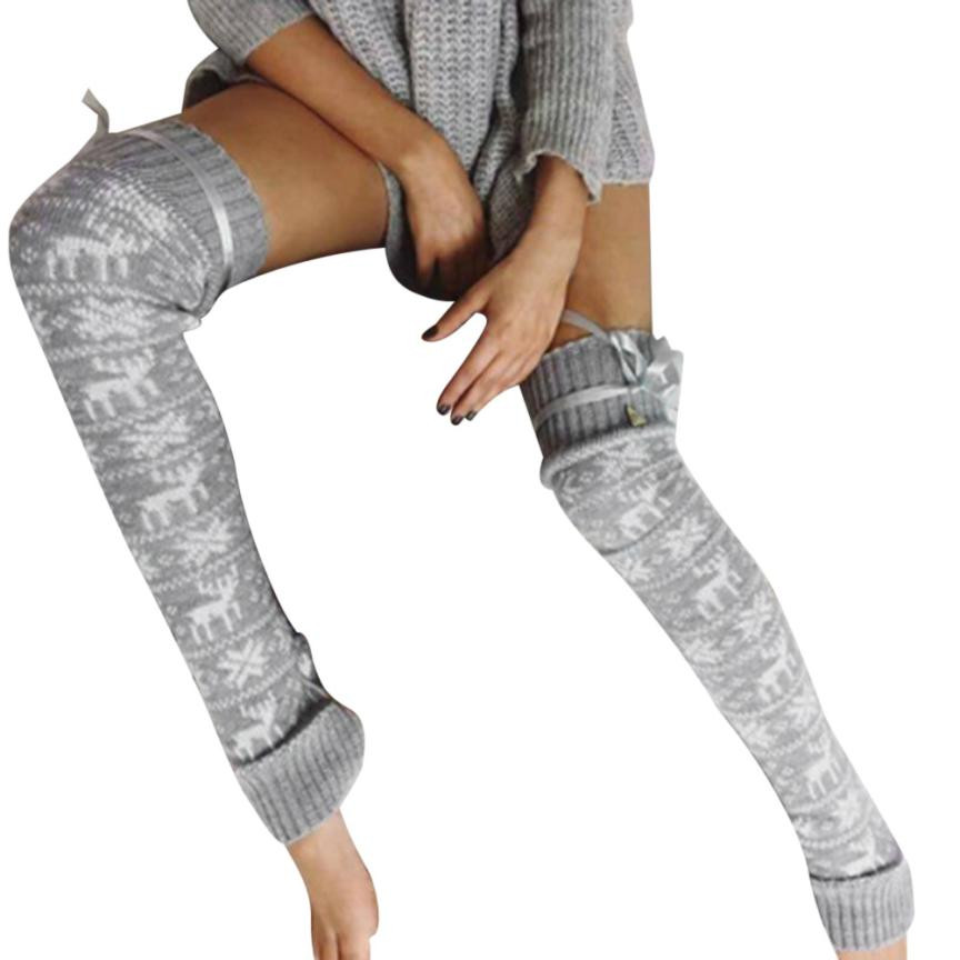 Ciorapi Dama Peste Ghete de Iarna Caldurosi Hand Made Sosete Lungi ...