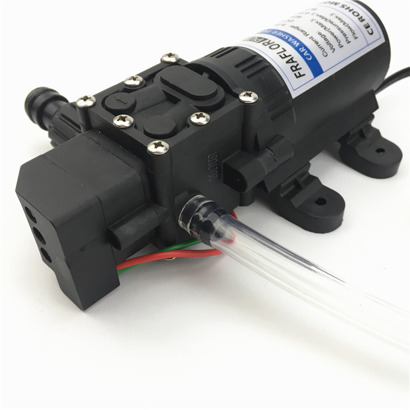 Pompa apa de mare presiune 12V DC Pompa solara, spalatorie auto, rulota ...