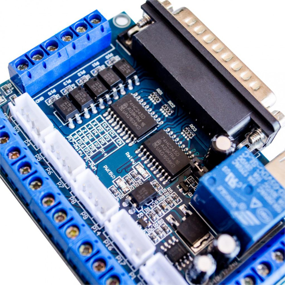 Interfata CNC 5 axe pentru motoare pas cu pas MACH3 | arhiva Okazii.ro