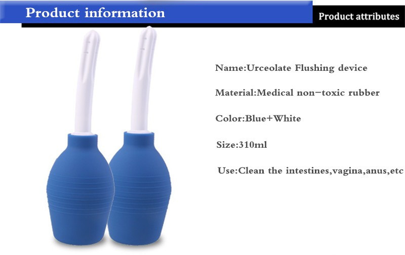 Irigator Anal Vaginal Cauciuc Para Enema Clisma Dus Siringa Rectala ...