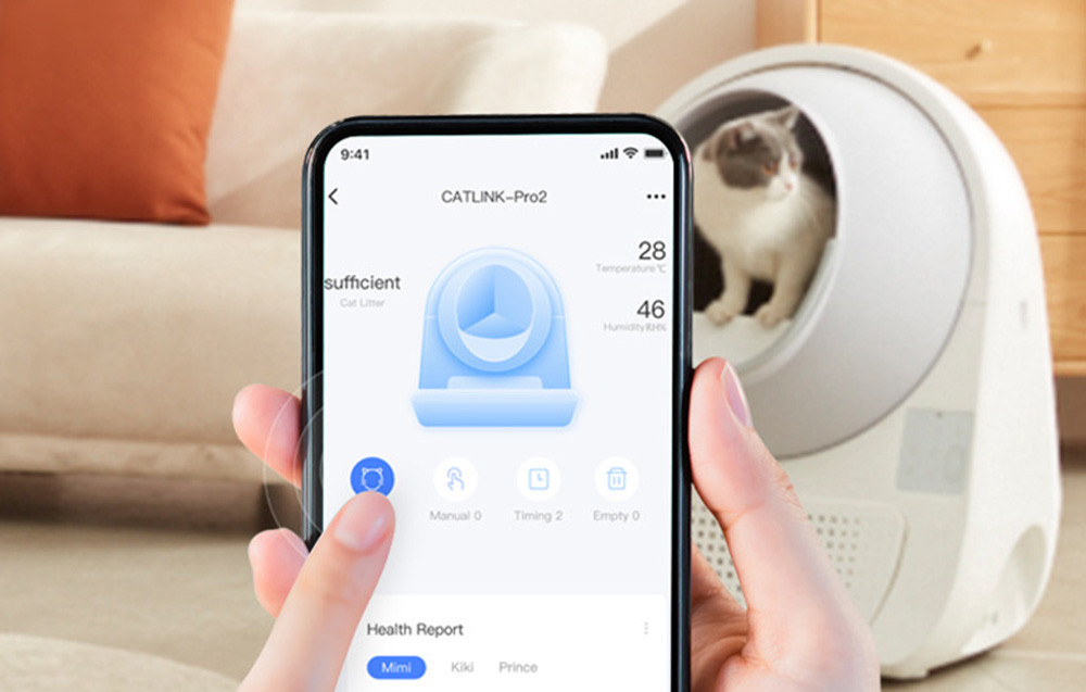 Catlink Pro-X Luxury Version litiera inteligenta cu autocuratare pentru ...