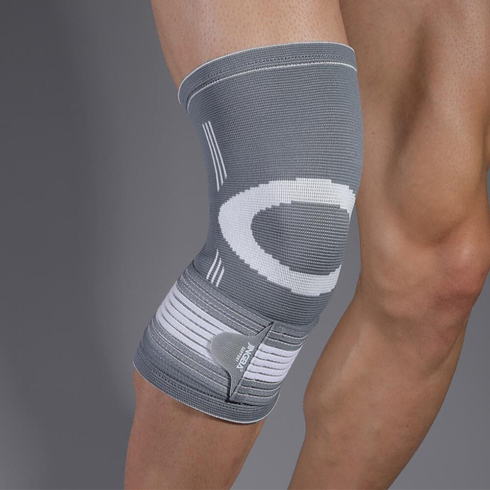 Genunchiera elastica ajustabila cu bretele elastice, orteza pentru ...