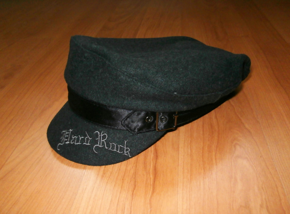 Sapca dama - Hard Rock Cafe Union Jack Wool Hat , noua , originala ...