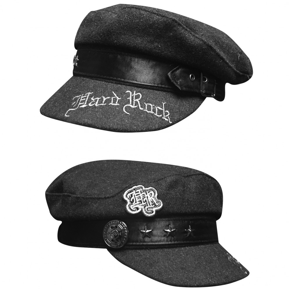 Sapca dama - Hard Rock Cafe Union Jack Wool Hat , noua , originala ...