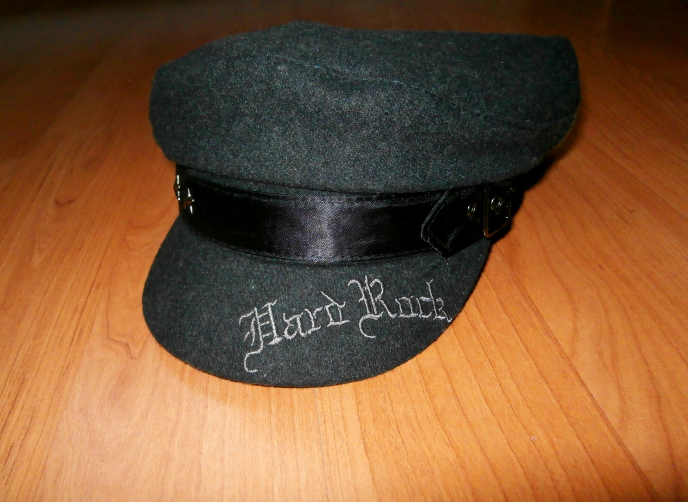 Sapca dama - Hard Rock Cafe Union Jack Wool Hat , noua , originala ...