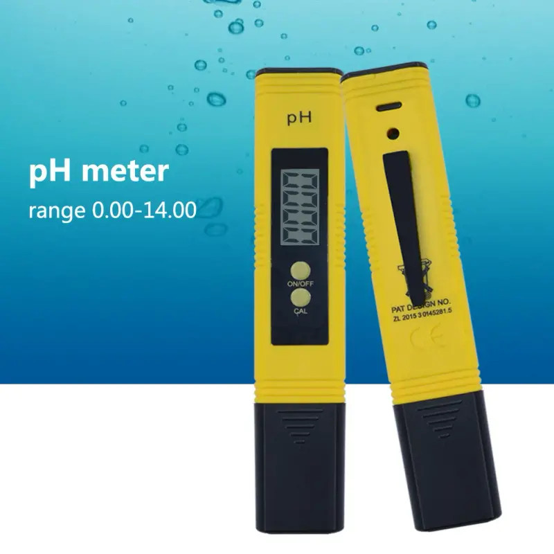 pH Metru Digital Apa Acvariu Piscina, Tester Electronic, Calibrare ...