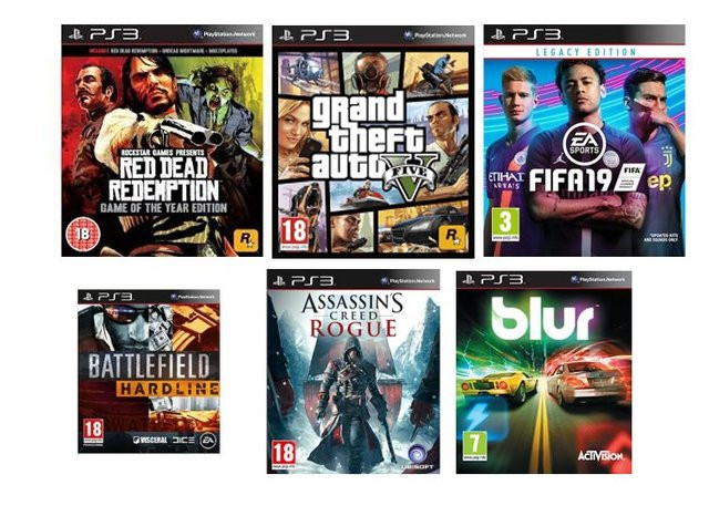 Consola Playstation 3 Super Slim Modat CUTIE 750GB 65 jocuri GTA 5 PS3 ...