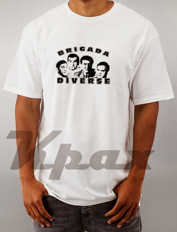 Tricou BD Brigada diverse film romanesc comedie Toma Caragiu Jean ...