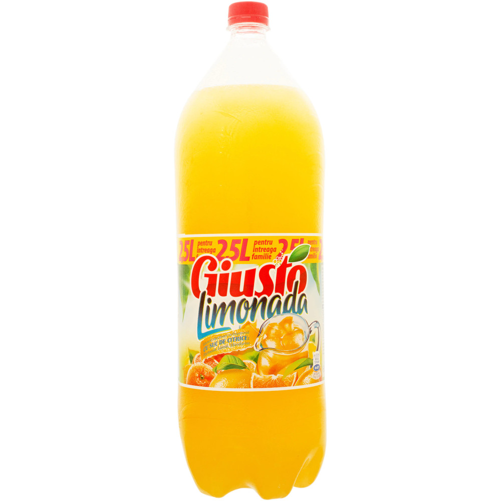 Bax 4 Sticle Suc cu Limonada, 2.5 L, PET, Suc Citrice, Suc Limonada ...