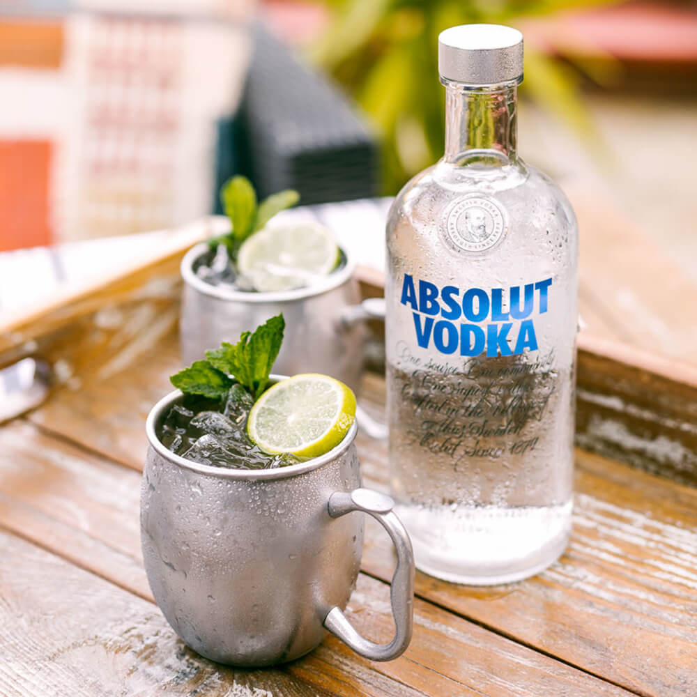 Absolut Blue Vodca cu 40% Alcool, 0.7l, Sticla de Vodca Absolut, Vodca ...