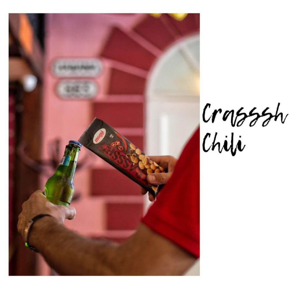 Alune in Aluat, Chili, Mogyi Crasssh, 60 g, Mogyi Alune Prajite in ...