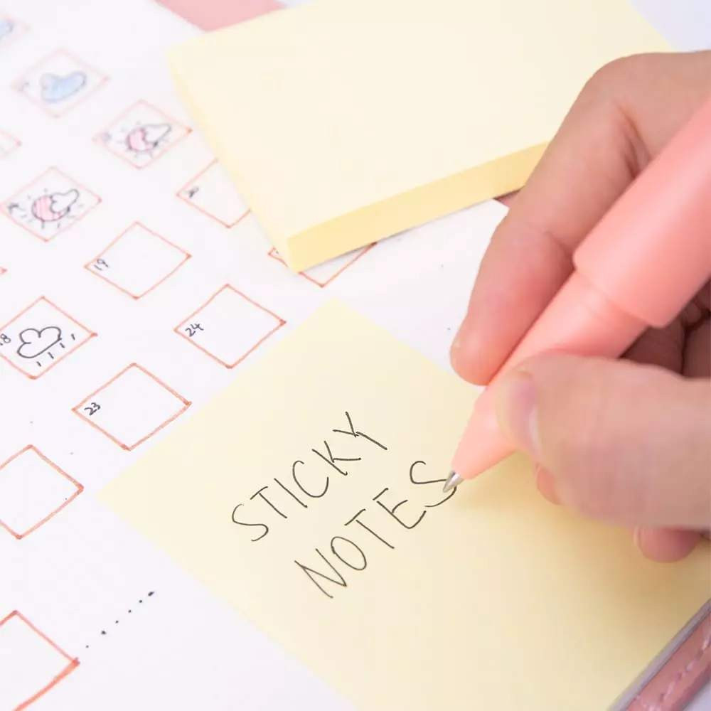 Notite Adezive Milan, Super Sticky, 90 File, 76x127 mm, Galben Pal ...