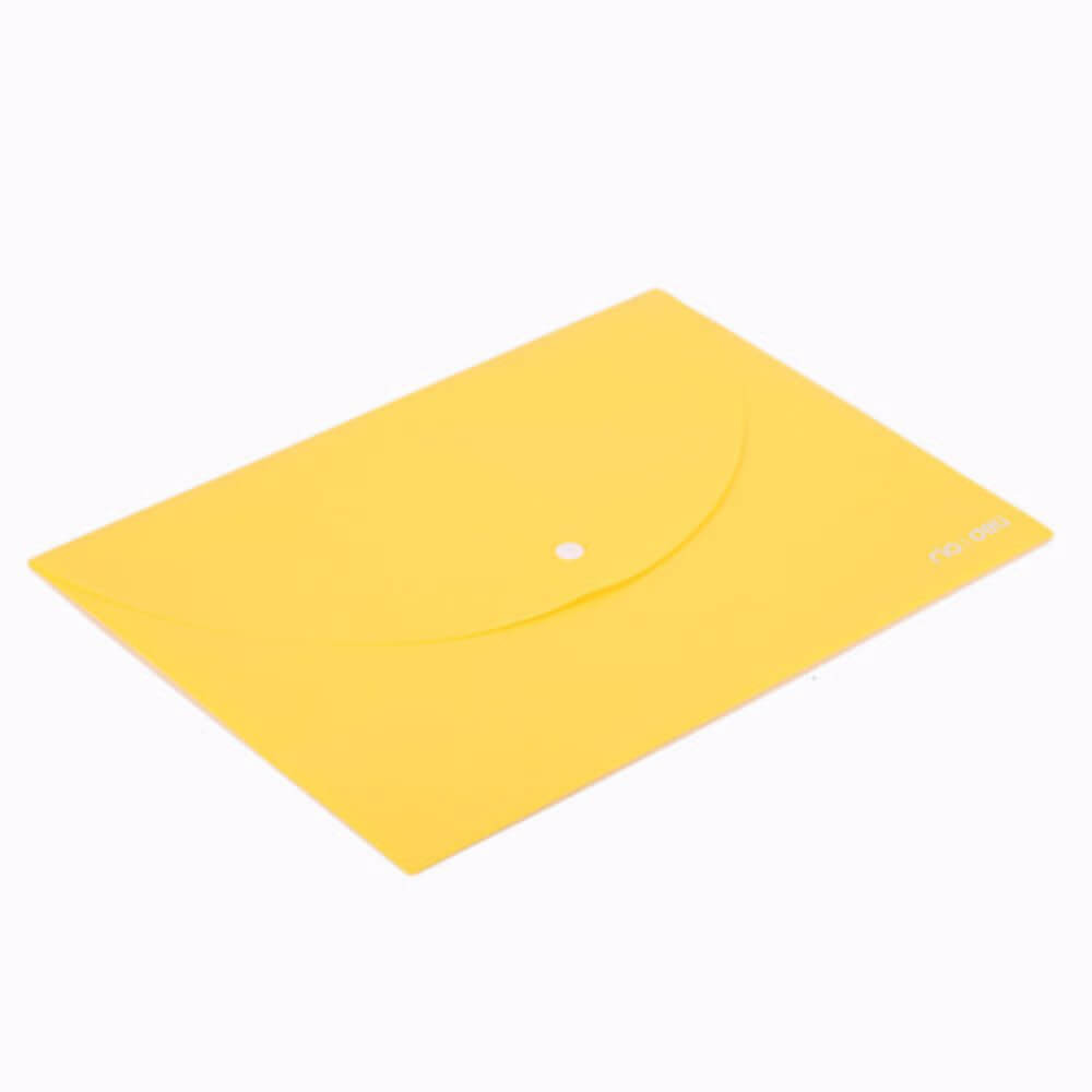 Mapa A4 cu Buton Deli, Galben Neon, Mapa, Mapa A4, Mapa Documente, Mapa ...