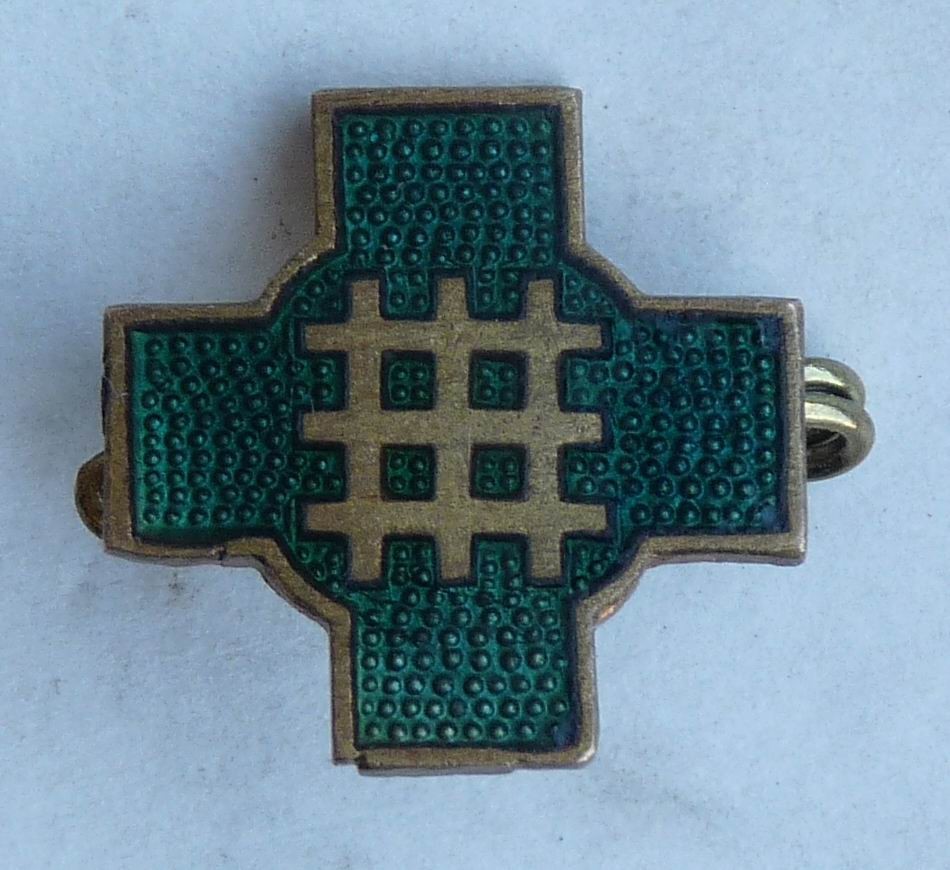 Insigna legionara autentica , provenind din familia lui Vasile ...