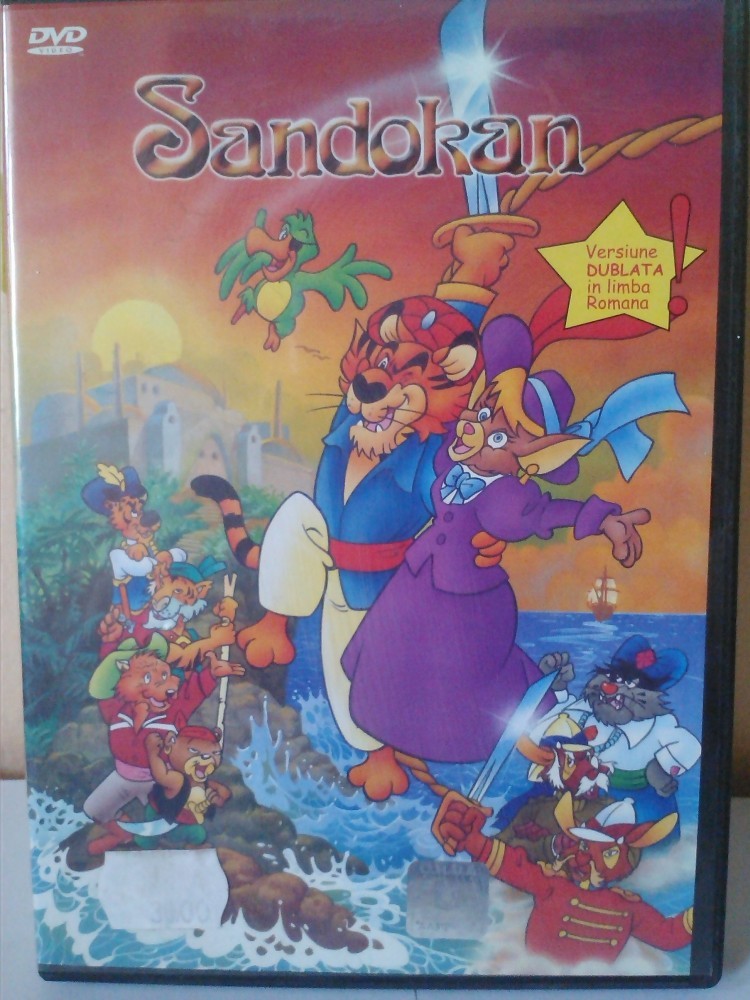 SANDOKAN (DVD) desene animate | arhiva Okazii.ro