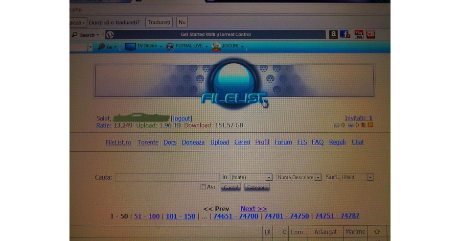 Vand Cont Filelist | arhiva Okazii.ro