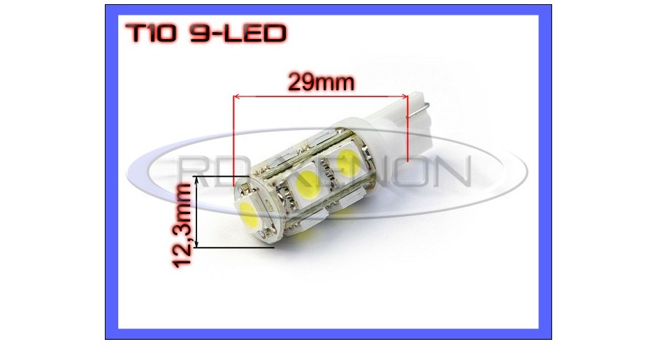 BEC AUTO LED LEDURI POZITIE T10 (W5W) - 9 SMD - POZITII, PLAFONIERA ... BEC AUTO LED LEDURI POZITIE T10 (W5W) - 9 SMD - POZITII, PLAFONIERA ...