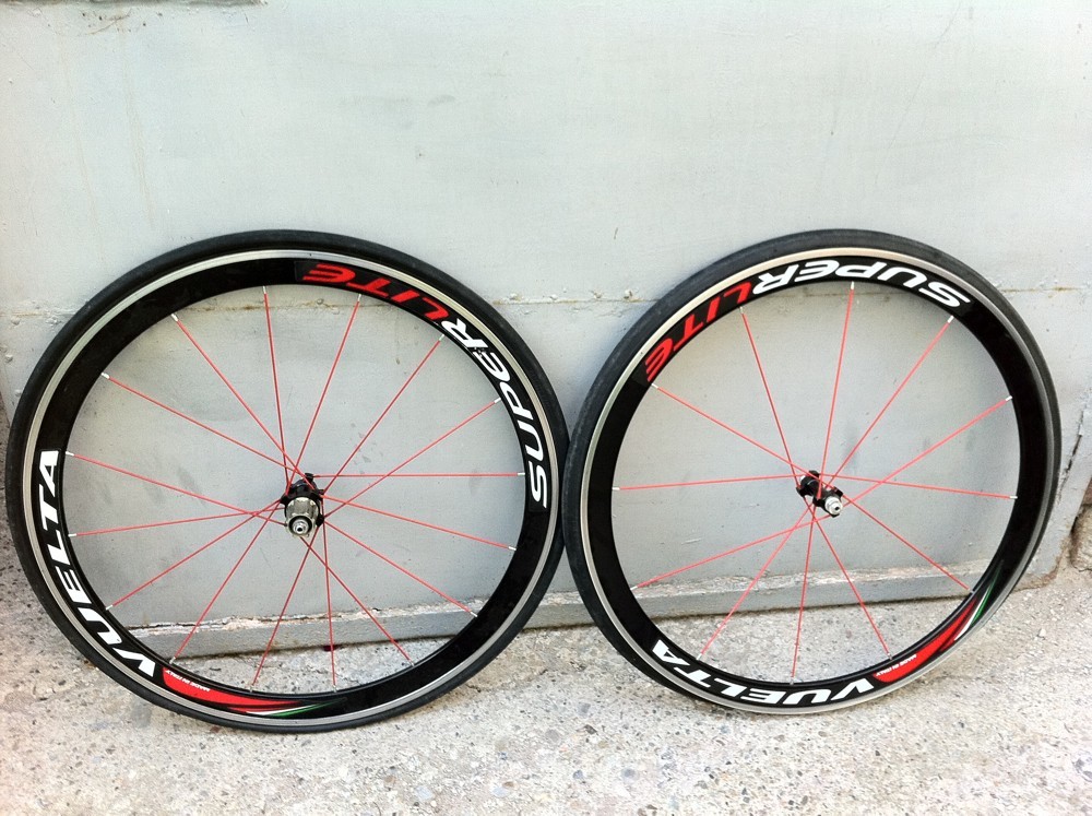 Set roti cursiera profilate Vuelta SuperLite caseta Campagnolo | arhiva ...