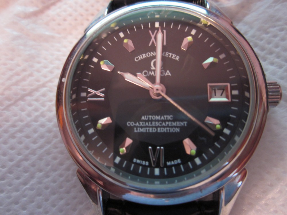 CEAS OMEGA CHRONOMETER AUTOMATIC CO-AXIALESCAPEMENT LIMITED EDITION ...